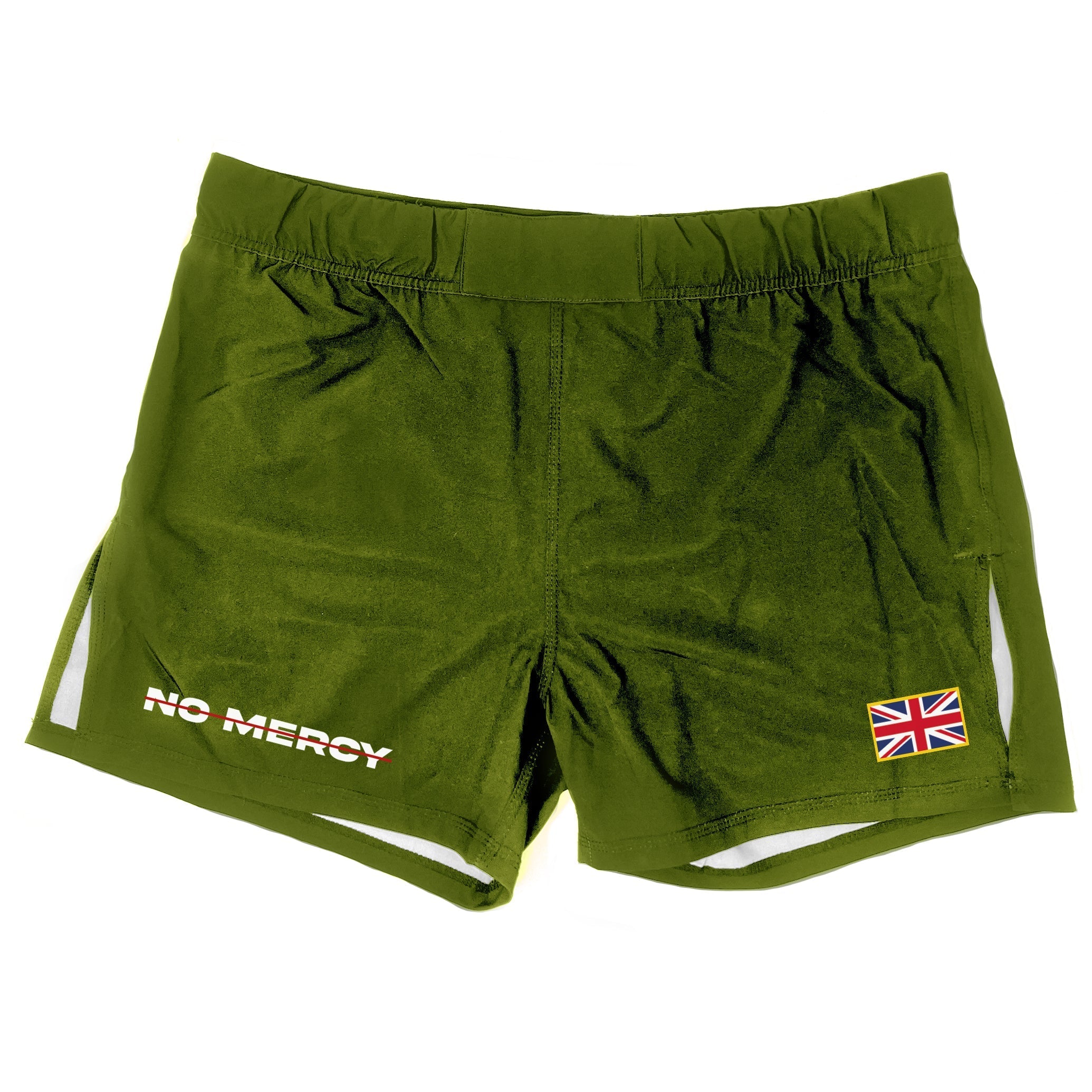 Crossed Out Logo NOGI Shorts - Khaki – No Mercy